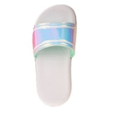 Wonder Nation Girls' Sporty Slide Sandal - Walmart.com