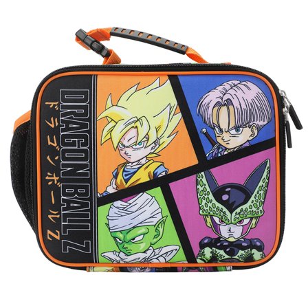 Dragon Ball Z Goku Anime Dual Compartment Insulated Lunch Tote Box ...