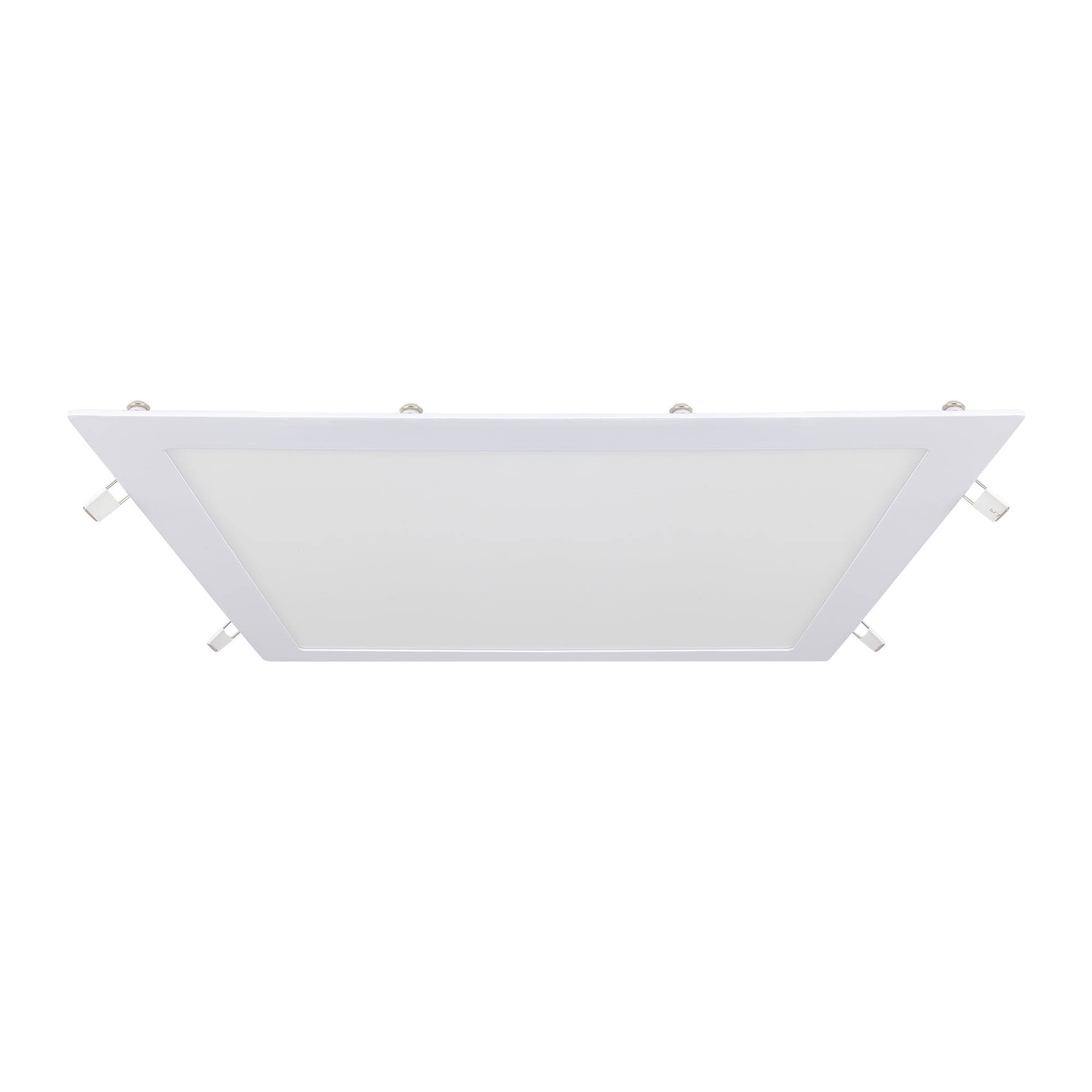 Estevez Luminaria Led Empotrable Cuadrada Flat Square Cct 24w Blanco