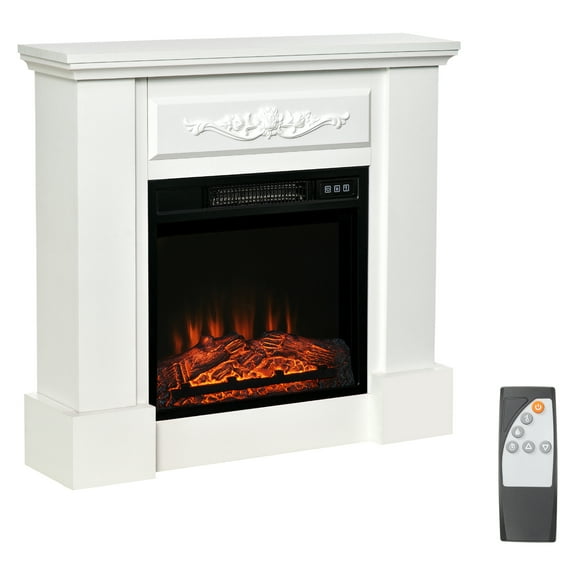 RedStone FP404RNA Rolling Mantel Fireplace with Remote Control 5,200 ...