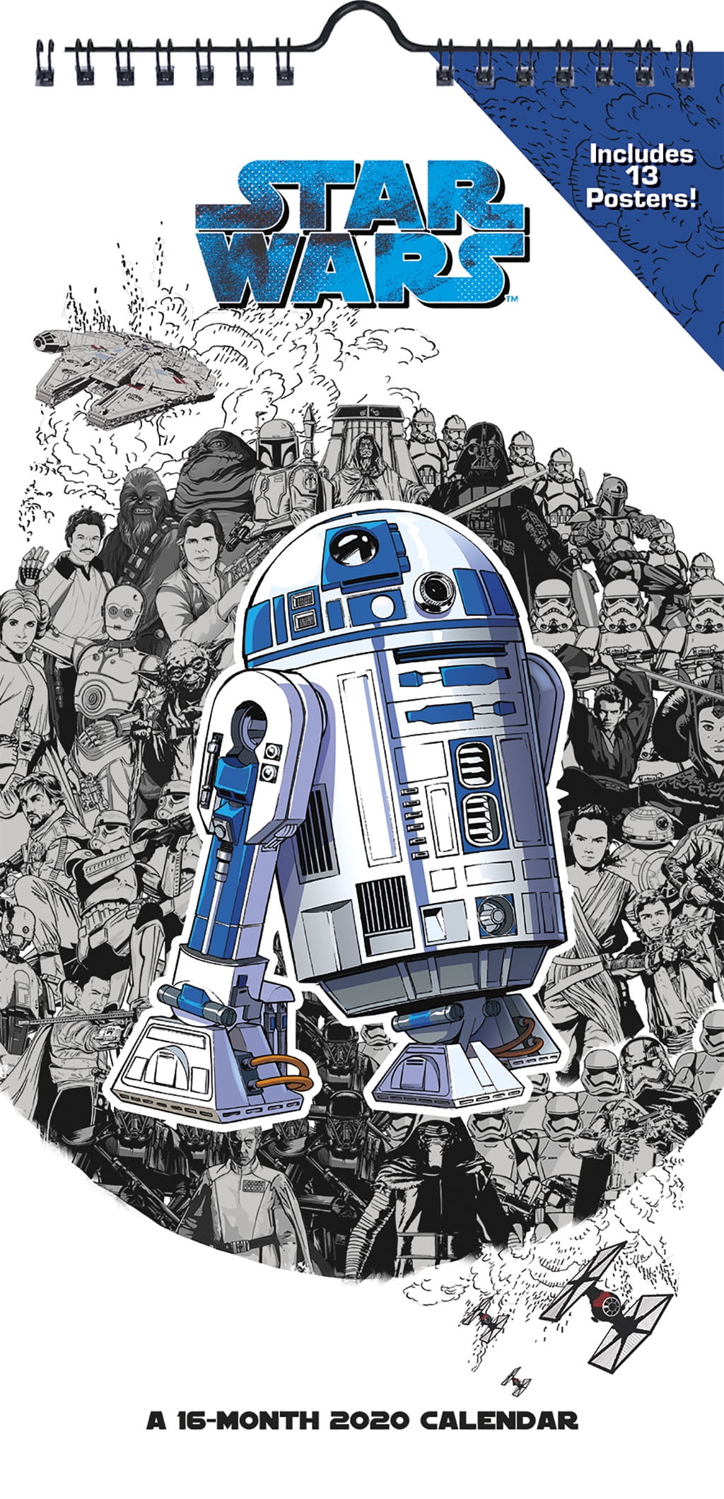 Trends International 2020 Star Wars Mini Poster Calendar Mini Poster ...