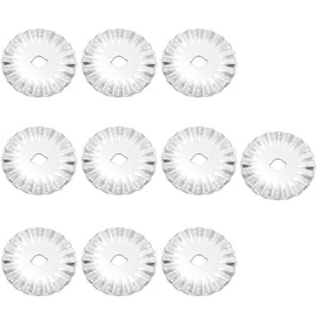 Rotary Cutter Pinking Blade,10pcs 45mm Rotary Cutter Rotary Cutter Wave ...