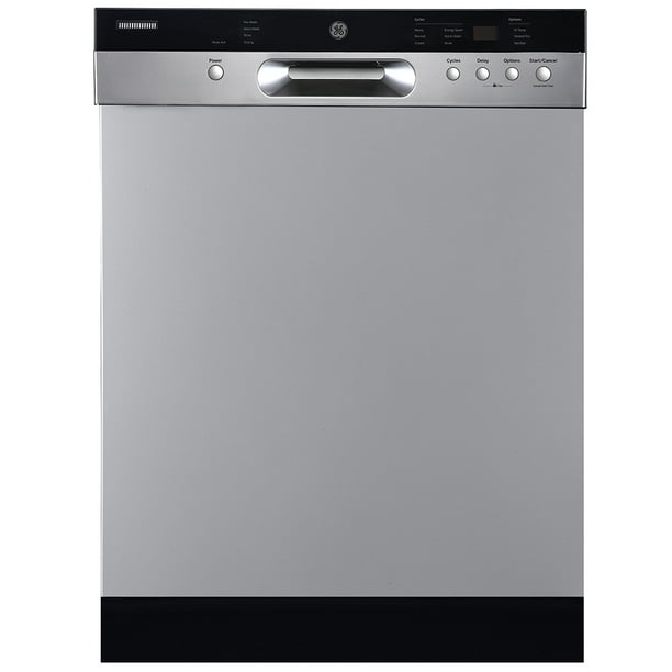 GE 24" Built-In Front Control Dishwasher with Stainless Steel Tall Tub ...