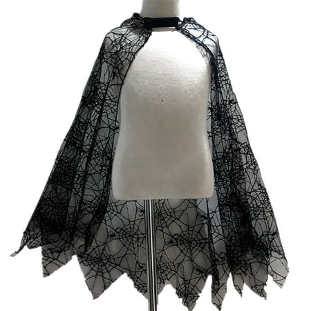 Cobweb Cloak Spider Cloak Halloween Cobweb Cloak Children Cosplay ...