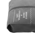 EXHUMKY Portable Grey Polyester Travel Shoe Bags Multifunctional ...