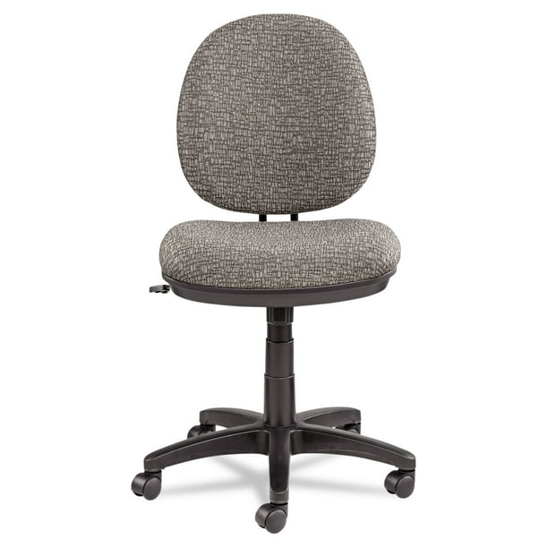 Interval Swivel/Tilt Task Chair, Tone-On-Tone Fabric, Graphite Gray ...