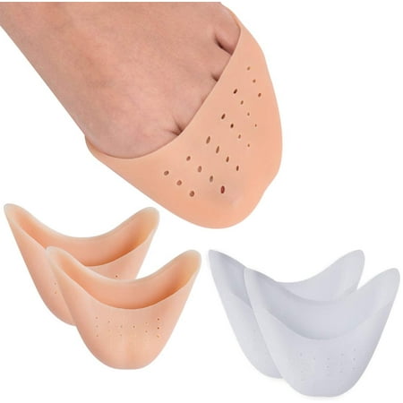 FanShow 2 Pair Toe Protectors, Footful Toe Caps Professional Silicone ...