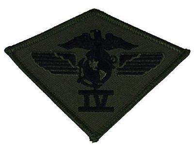 USMC FOURTH IV 4TH MAW MARINE AIRCRAFT WING PATCH OD GREEN RESERVE ...