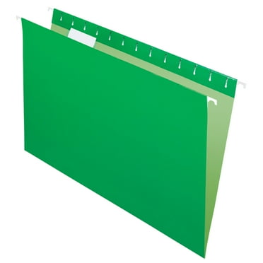 Office Depot 2-Tone Hanging File Folders, 1/5 Cut, 8 1/2in. x 11in ...