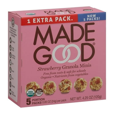 Made Good Organic Granola Minis Variety Pack, Mixed Berry & Chocolate ...