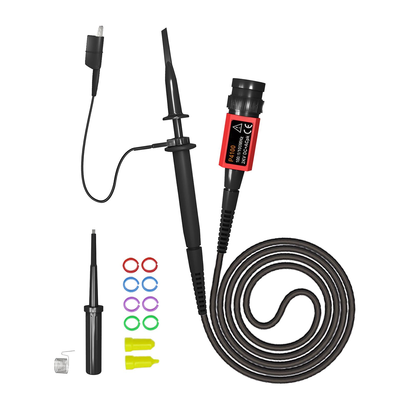 P4100 100x Oscilloscope Clip Probe 100:1 with Accessory Kits for ...