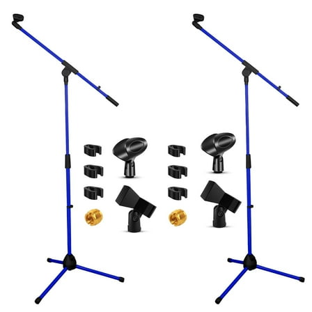 CAHAYA Adjustable Boom Arm Tripod Microphone Stand with Carrying Bag ...