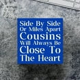 Bybiment Cousin Wooden Box Sign Cousins Office Desk Decor for Tabletop ...