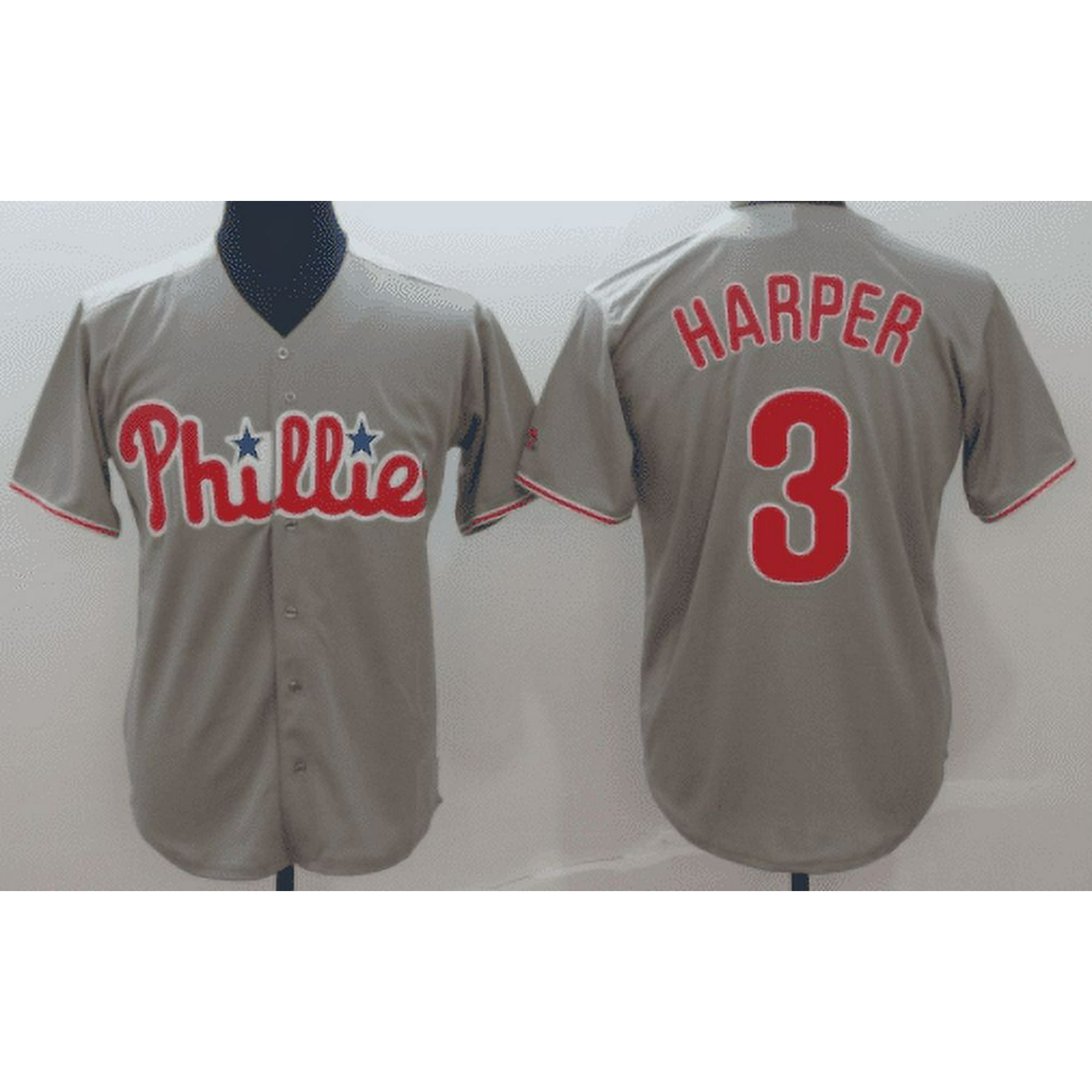 Click here for Diao Men Women Baseball Jersey Phillies Harper 3#... prices