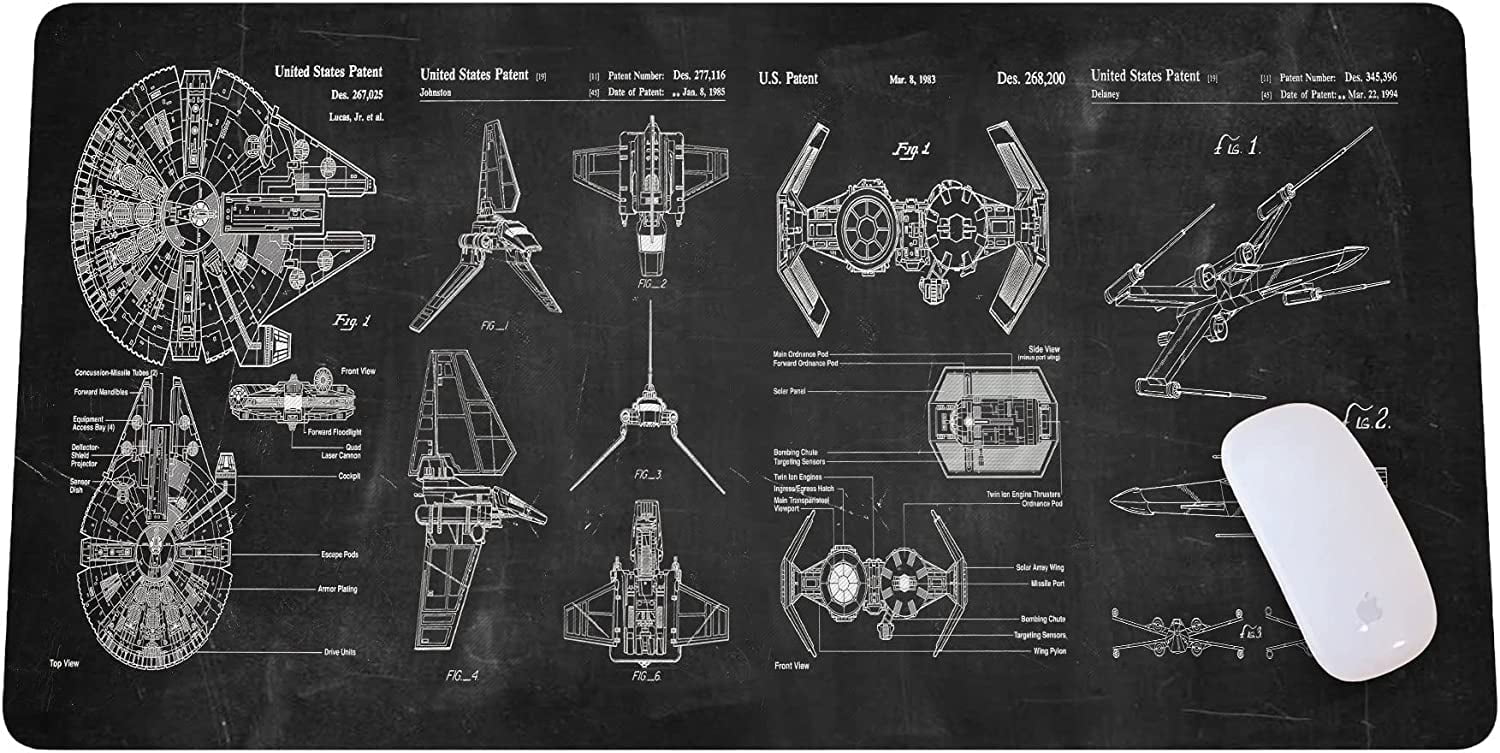 Walmart Spaceship Mouse Mat, Sci-fi Control Console Display, Large Desk ...