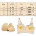 Snowy Sticky Bra Inserts, Snowy Care Bra Inserts, Instant Boost Sticky ...