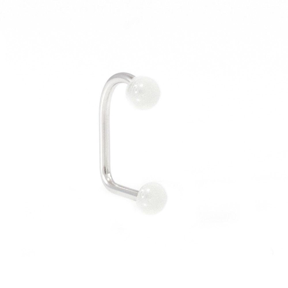 BodyJewelryOnline - Lippy Loop Surgical Steel Lip Ring with Glow in ...