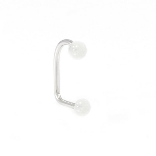 BodyJewelryOnline - Lippy Loop Surgical Steel Lip Ring with Glow in ...