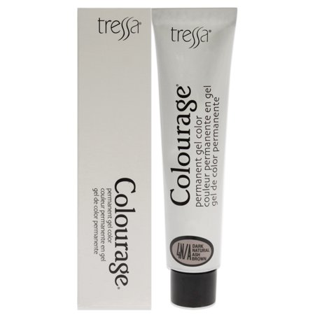 Colourage Permanent Gel Color - 4NA Dark Natural Ash Brown by Tressa ...