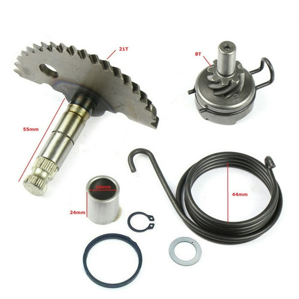 Kick Starter For Scooter Moped Kick Start Lever Shaft Gear Assembly For ...