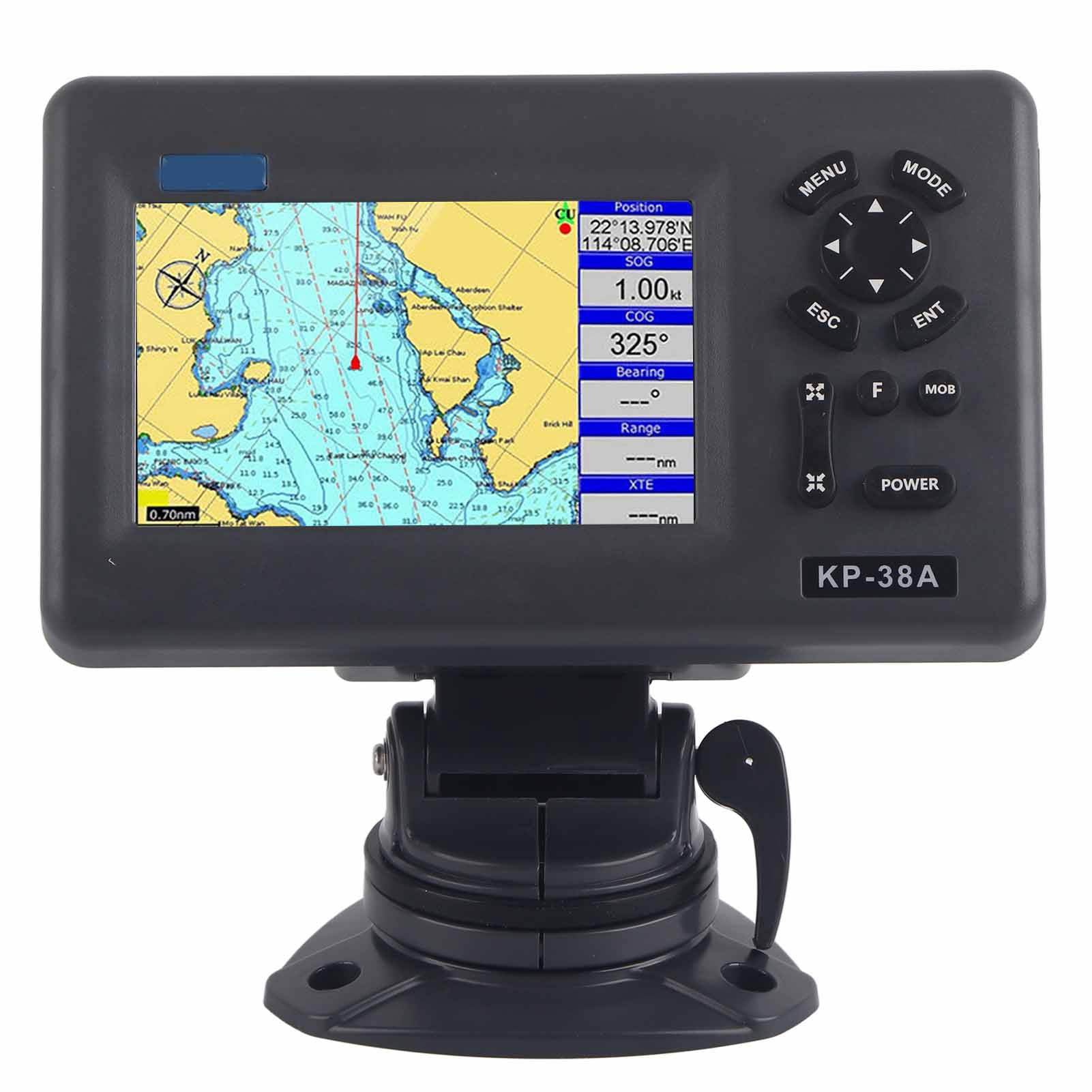 GPS marino ANGGREK Navegador marino 5 pulgadas con Transpondedor AIS ...