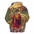 Aztec 3d Printed Hoodie Fashion Casual Ethnic Style Couple Hooded Mens