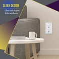 Enerlites Decorator Wall Plate, 1-Gang 4.50" x 2.76", 5 Pack - Walmart.com