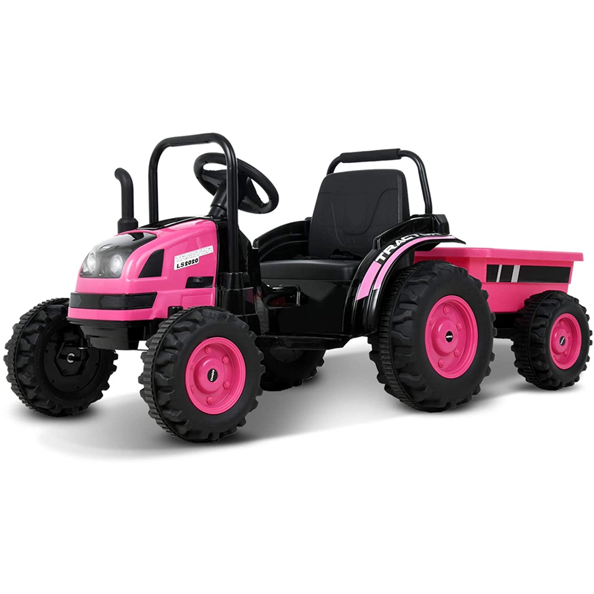 Click here for Toytexx Uenjoy Pink 6 V Tractor Powered Ride-On Wi... prices