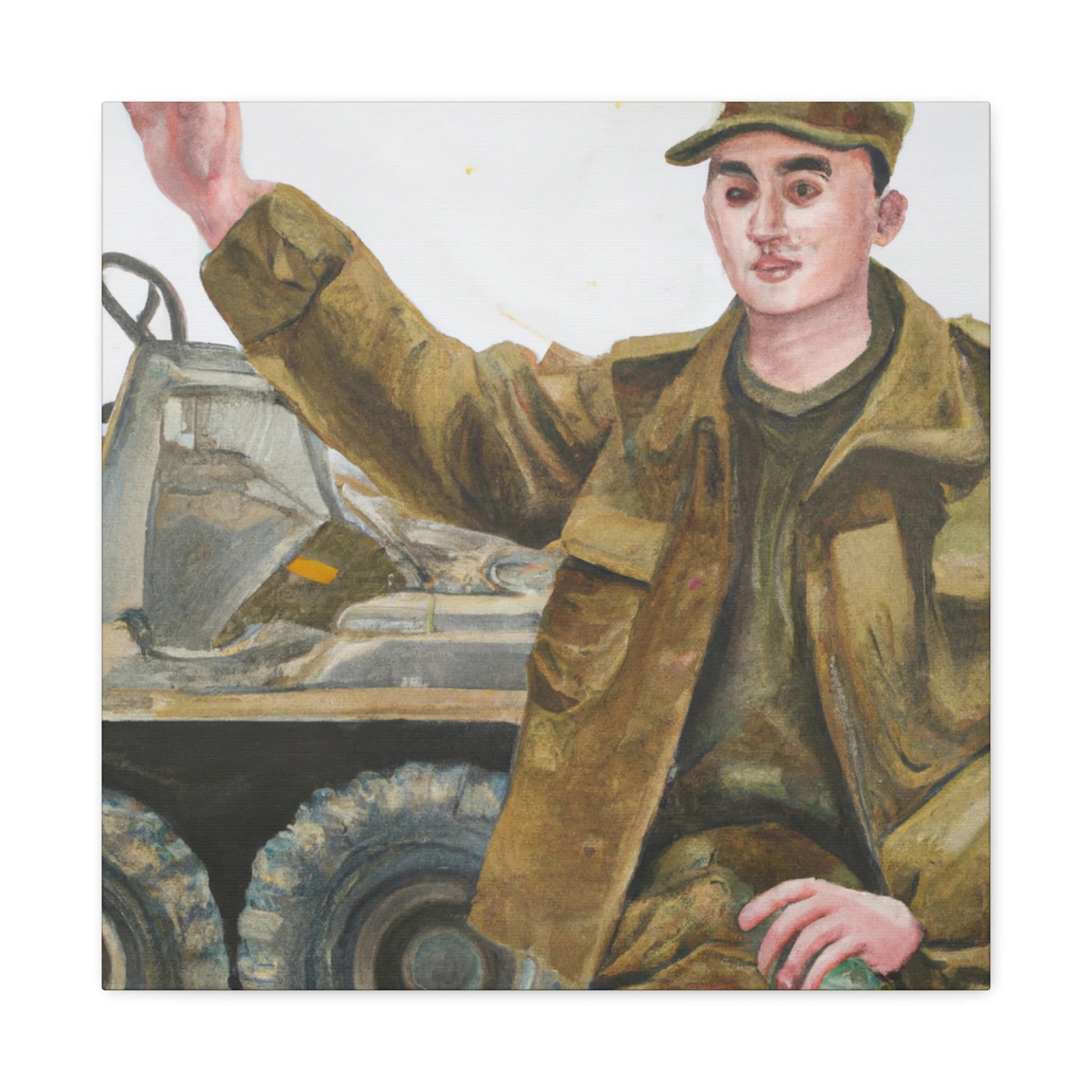 Mechanic at Work - Canvas - Walmart.com