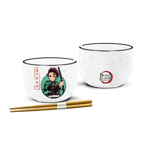 Demon Slayer Tanjiro Kamado Japanese ceramic Dinnerware Set Includes 16 ...