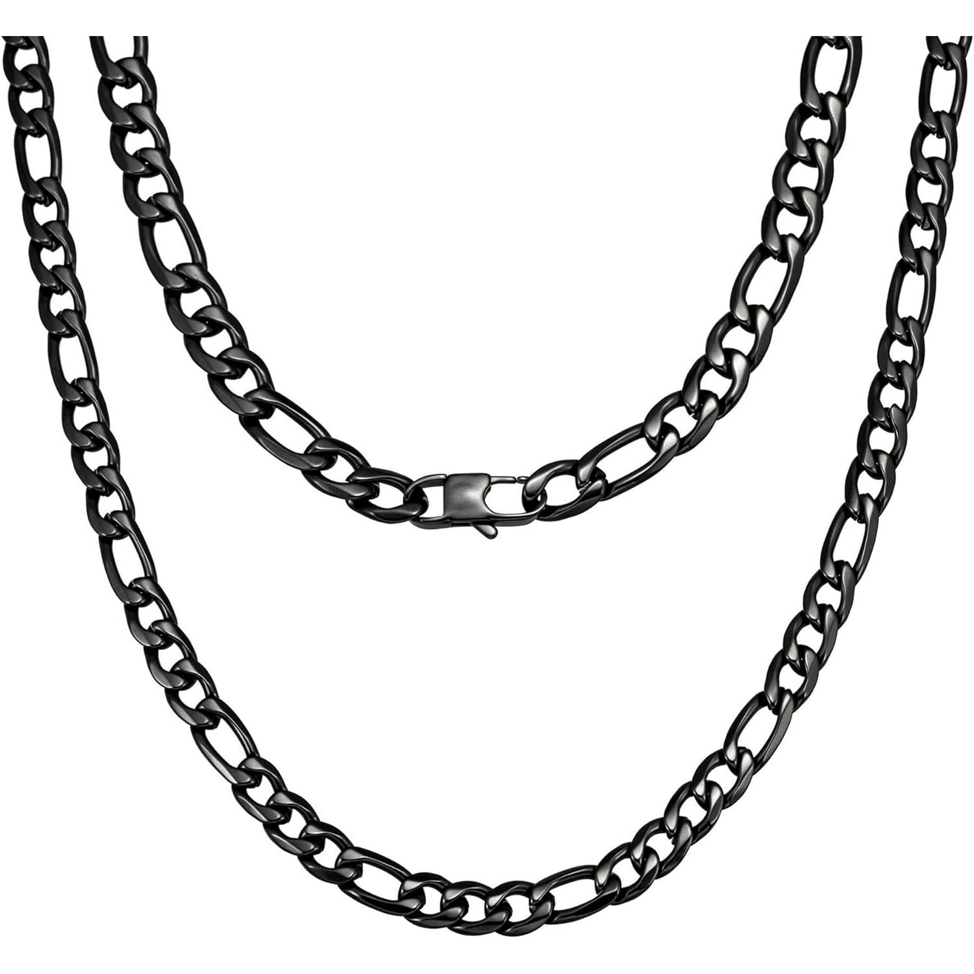 Click here for Surjde 6mm/10mm Mens Chain Necklaces  Sturdy Stain... prices