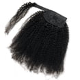 Afro Kinky Curly Ponytail Extension 10-26 Inch Human Hair Wrap Around ...