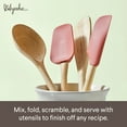 Ayesha Curry Tools and Gadgets Cooking Utensil Set, 4-Piece, Redwood ...