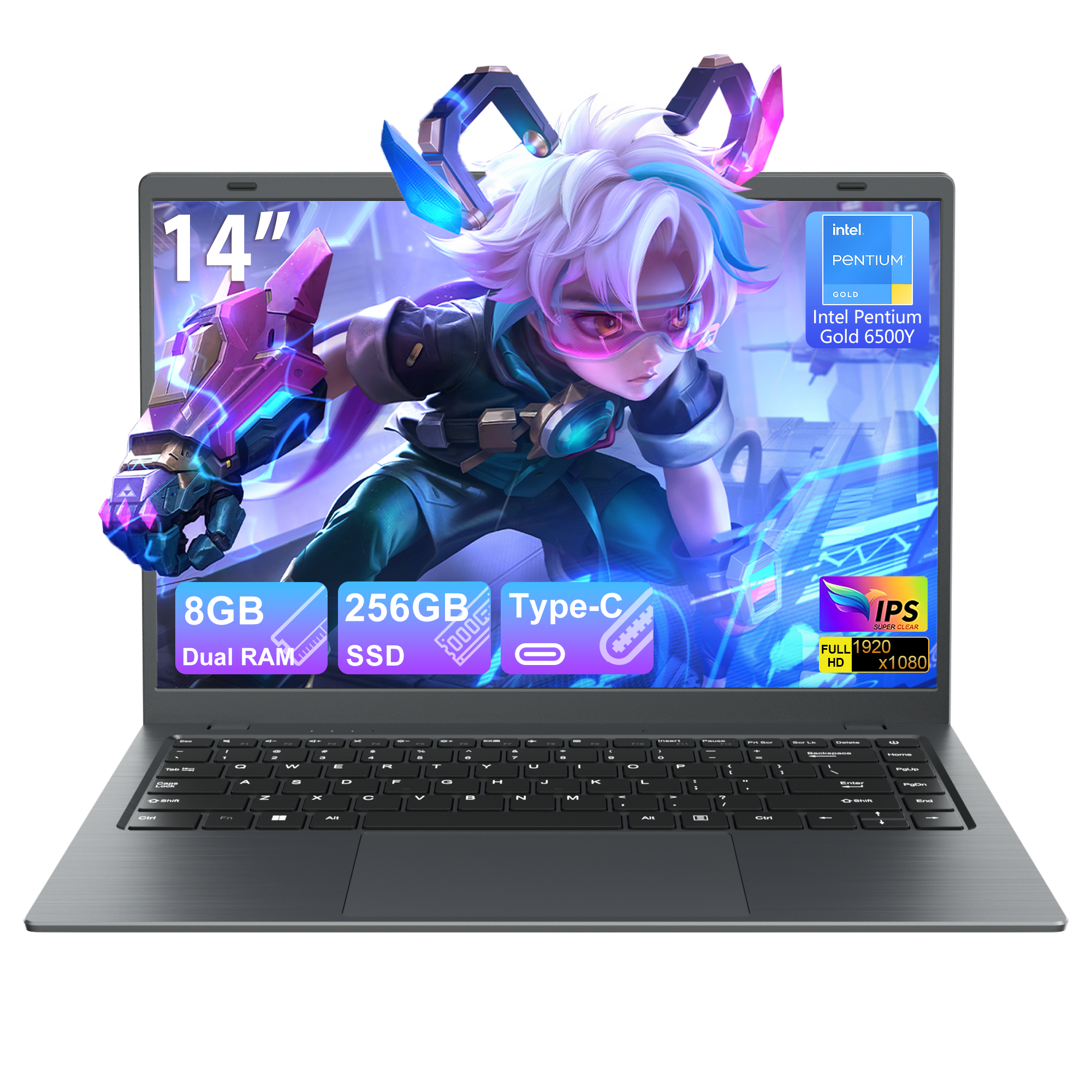 Click here for Rnruo 14 Laptop Computer  8gb Ram 256gb Ssd Intel... prices