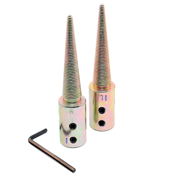 Tapered Spindles Buffing Wheel Set of 2 R & L With 5/8" Id Hole ...