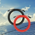 Solar cable extension cable 6 mm² 1/2/3/5/6/9/10 m (red/black ...