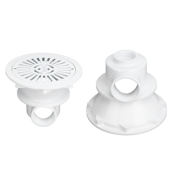Pool Drain, Internal Thread Floor Drain Abs Round Pool Main Drain Water ...