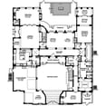 556-75: Italianate Luxury 5 Bed, 7 Bath Luxury Home Plan, 4457 Sq Ft ...