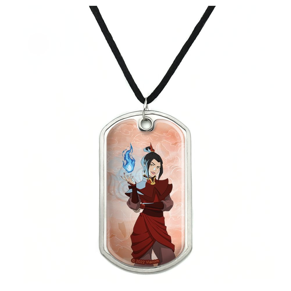 Avatar the Last Airbender Azula Military Dog Tag Pendant Necklace with ...