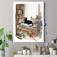 Abstract Ink Wash Texture Canvas Print， Suitable for Living Room ...