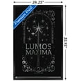 The Wizarding World: Harry Potter - Lumos Maxima Wall Poster, 22.375" x 34" Framed - Walmart.com