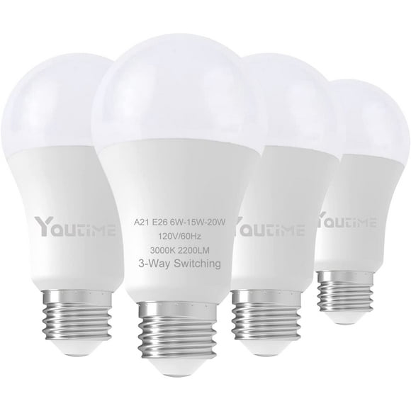 3 Way LED Light Bulbs