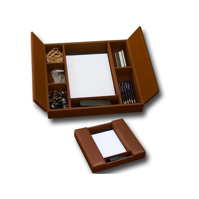 Dacasso Limited A3290 Rusticbrown Enhanced Conference Room Organizer ...
