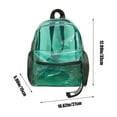 hengsof Transparent Packet No Water Pvc School Bag Student School Bag ...