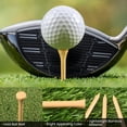 500 Pack Bamboo Golf Tees Bulk,2 3/4 inch Golf tees for Beginner ...