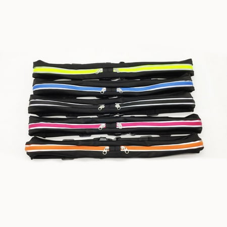 Polyester Fitness Belt Bag Bounce Free Workout Pouch Pocket Outdoor ...