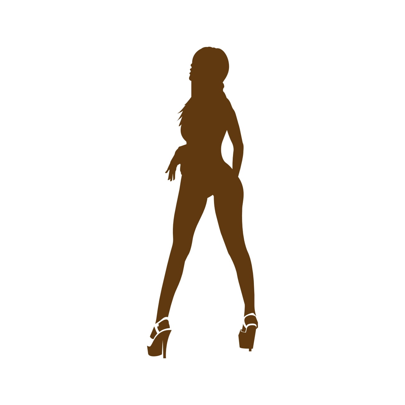 Sexy Stripper Girl Sticker Decal Die Cut Self Adhesive Vinyl