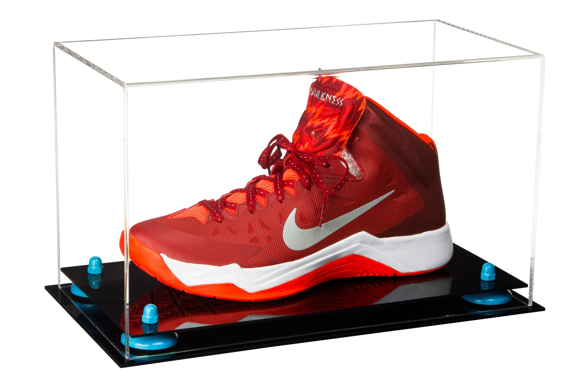 Deluxe Clear Acrylic Large Shoe Display Case for Basketball Shoes ...