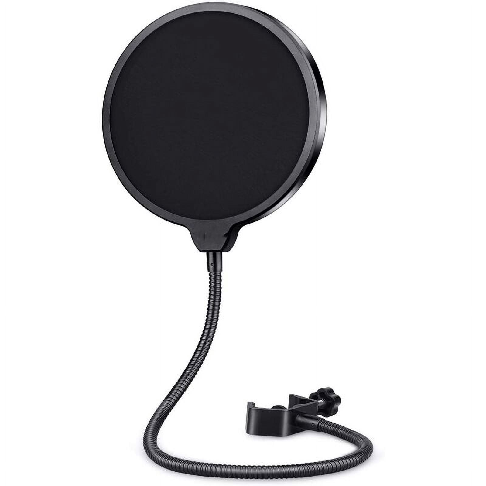 Filtro pop para micrófono, con protector de sonido de doble capa ...