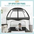 Dream On Me Ziggy Square Playard with Canopy - Walmart.com